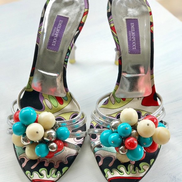 Emilio Pucci | Shoes | Emilio Pucci Firenze Heels | Poshmark